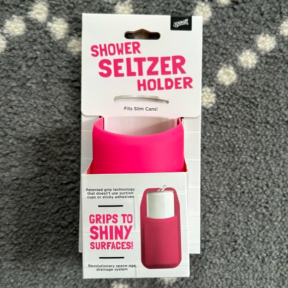 Bath | New Pink Shower Seltzer Holder | Poshmark